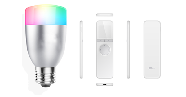 E27 Smart LED Bulb With Remote Control